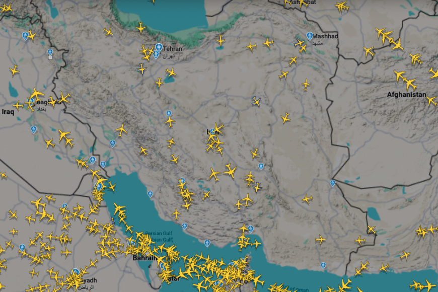 Iran Reopens Airspace After 5 Hours of Closure | Viraasee